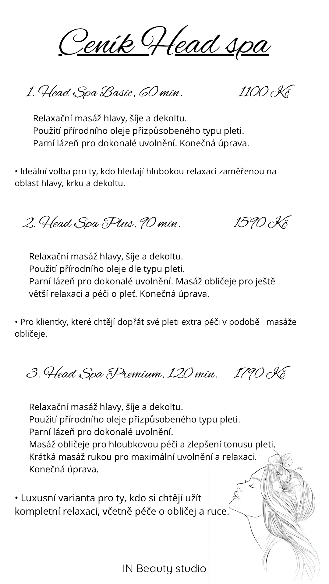 Head Spa Ostrava - nejlepší relaxační masáž hlavy